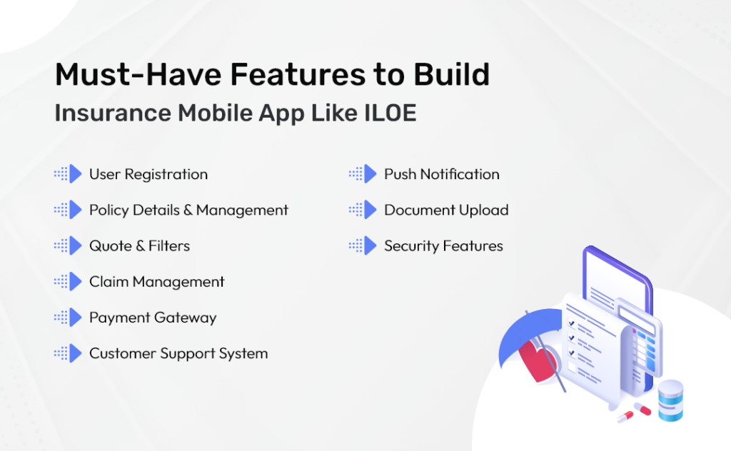 10 Steps To Build Insurance Mobile App Like ILOE