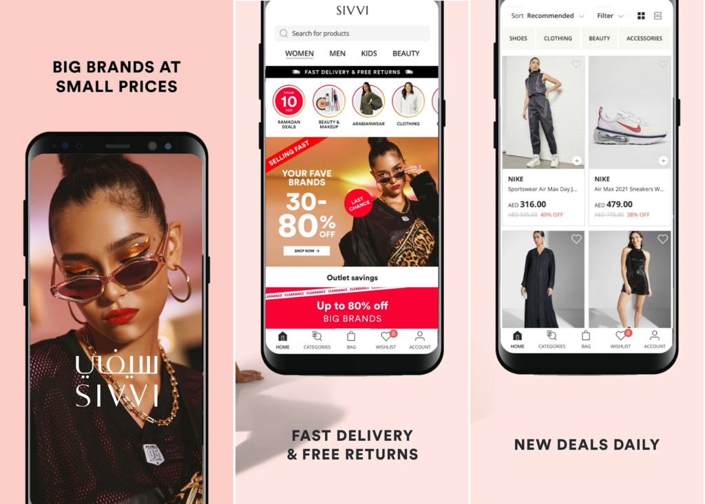 Cost to Develop an App Like SIVVI Fashion Online