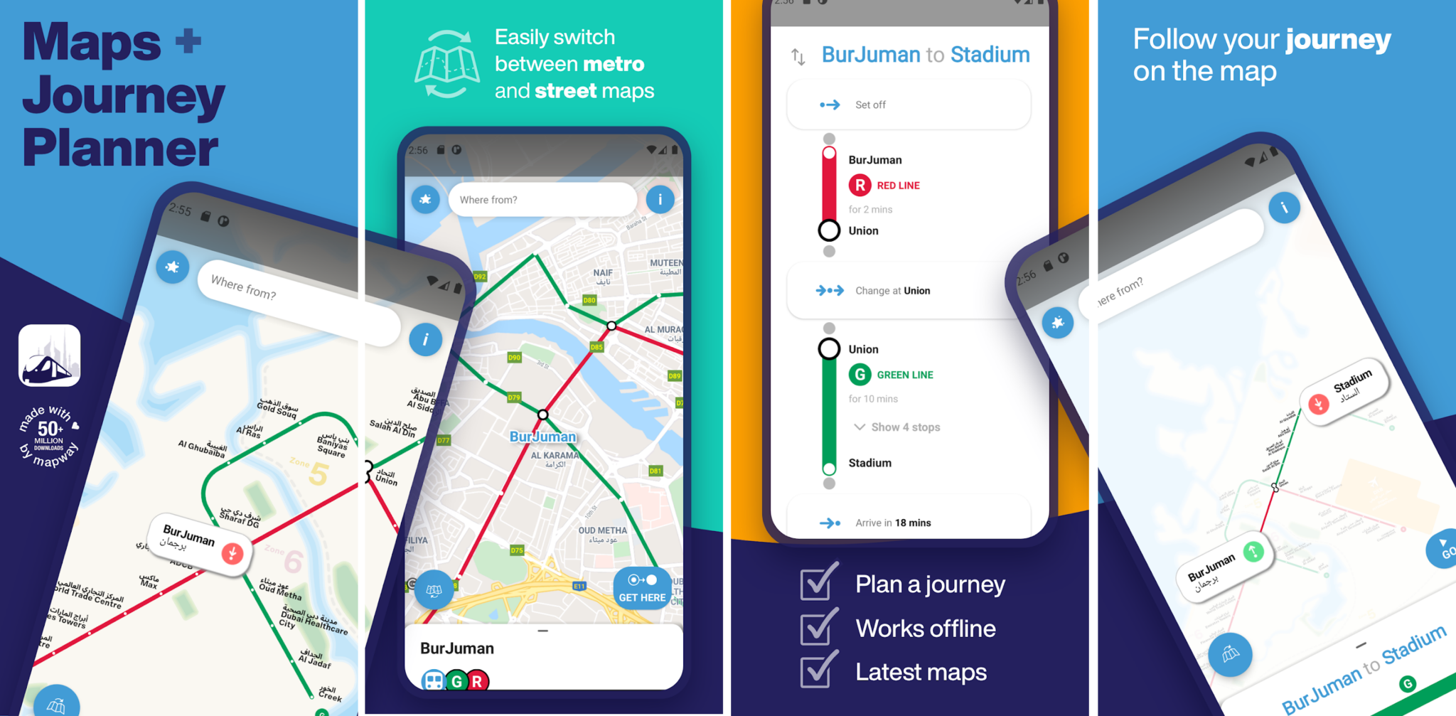 How to Develop an App Like Dubai Metro Map in 2024