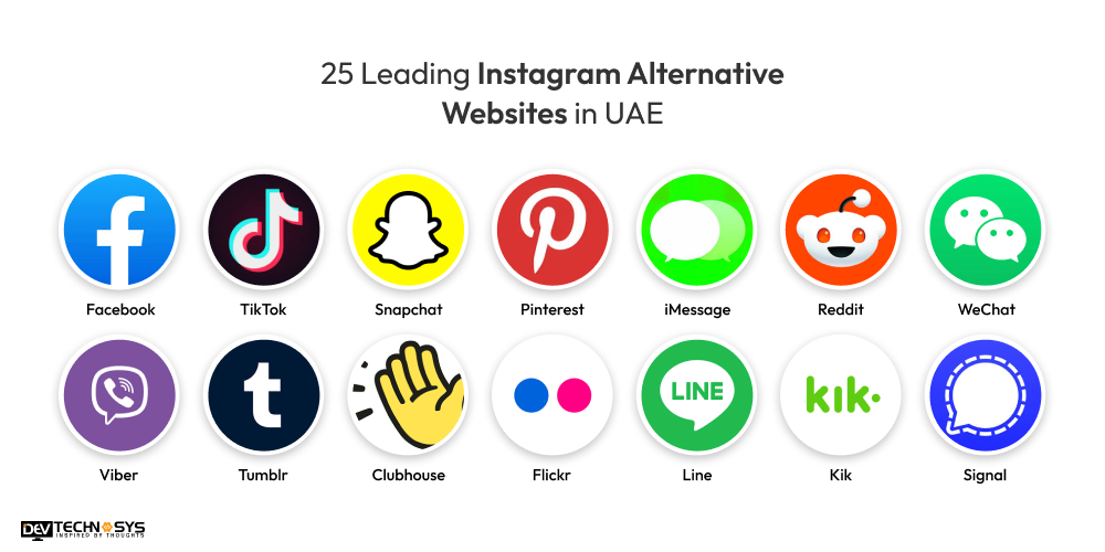 Try Best 25+ Instagram Alternative Websites in UAE