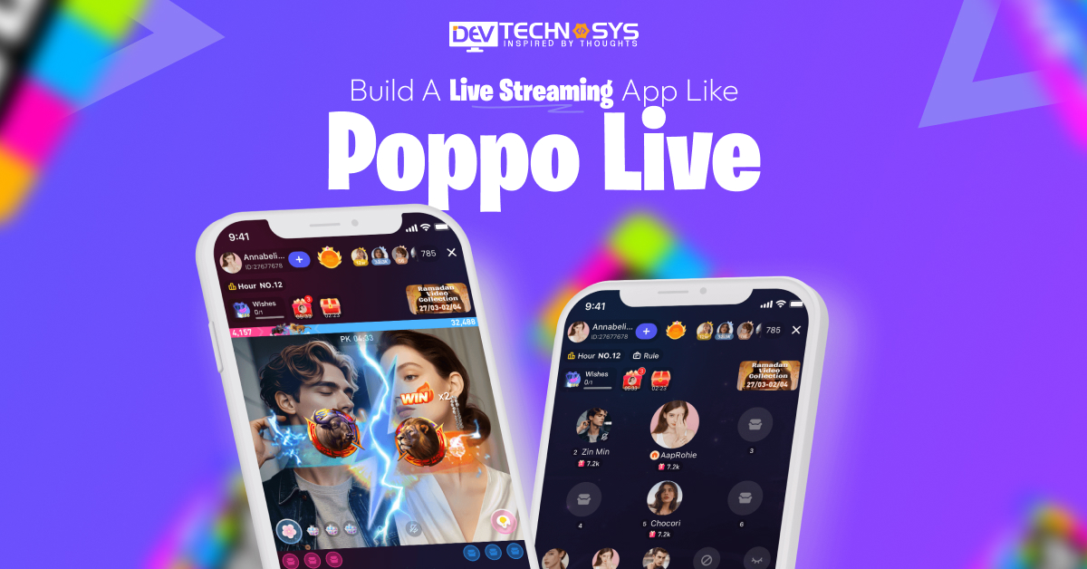 Build a Live Streaming App Like Poppo Live In 2026
